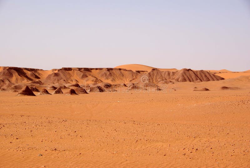 Libyan desert stock photo. Image of stone, expanse, scenery - 12574400