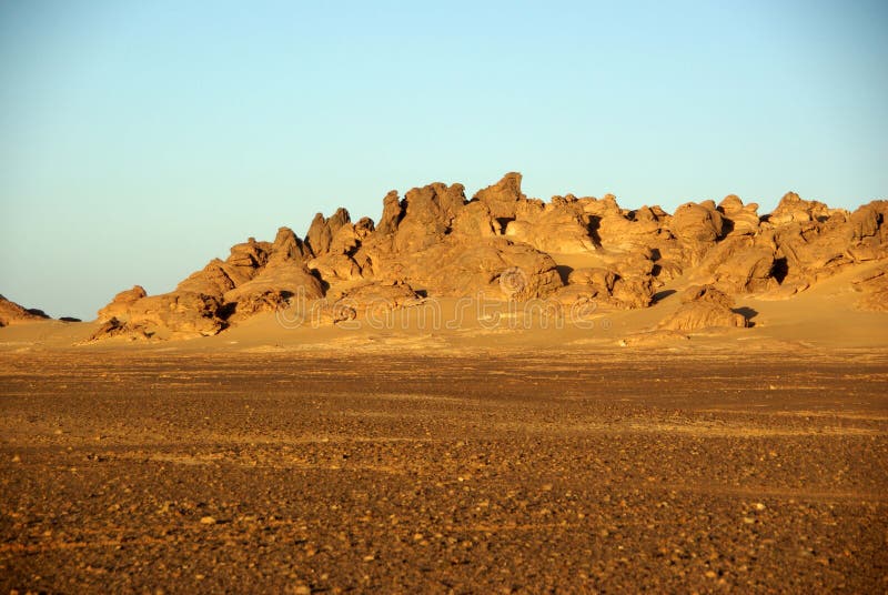 Libyan desert stock image. Image of landscape, scenery - 13383149