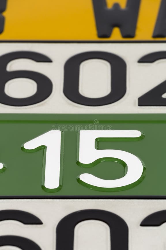 License plates stock photo. Image of orange, license - 28959228
