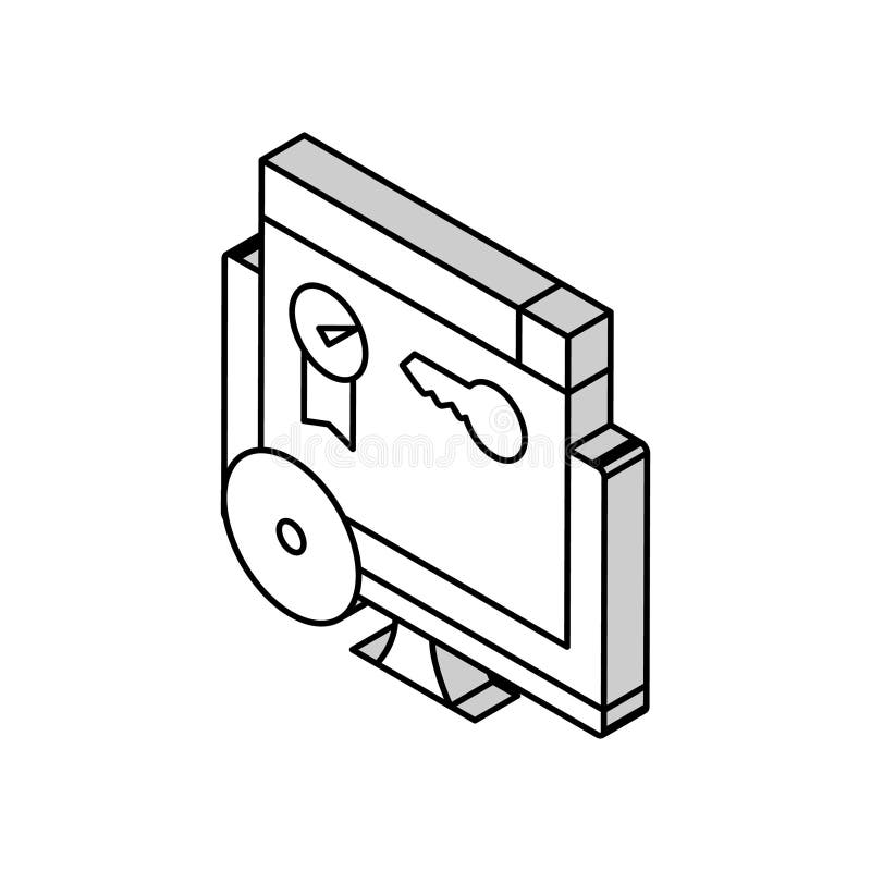 Software License Icon Stock Illustrations – 642 Software License Icon ...