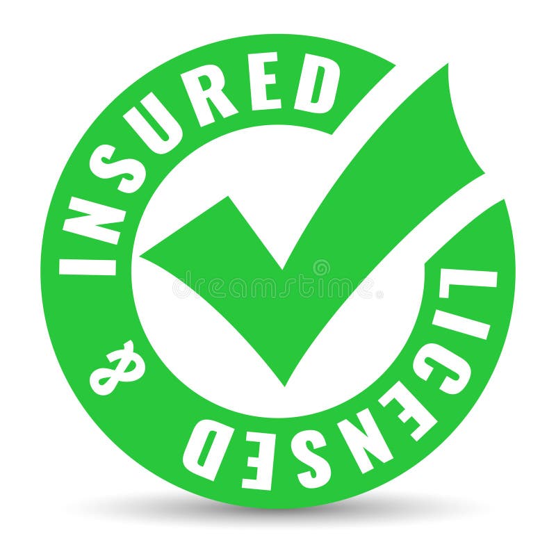 Licensed Bonded Insured Vector Icon Business Stock Illustrations – 47 ...