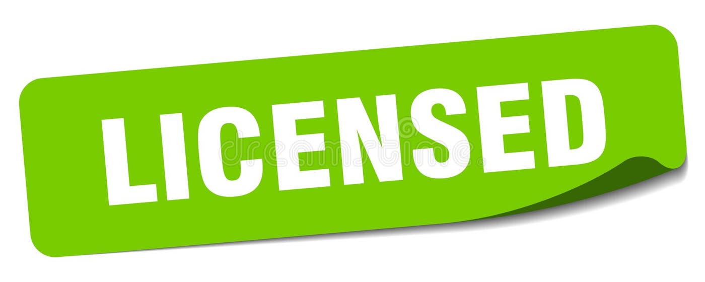 Licensed Sticker Stock Illustrations – 536 Licensed Sticker Stock ...