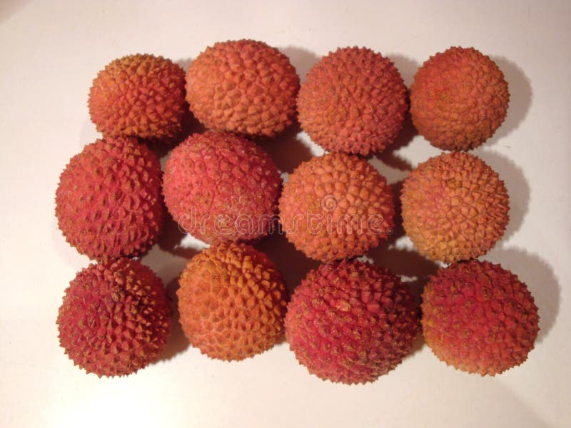 Ripe lychee fruit. stock photo. Image of fruit, exotic - 137825626