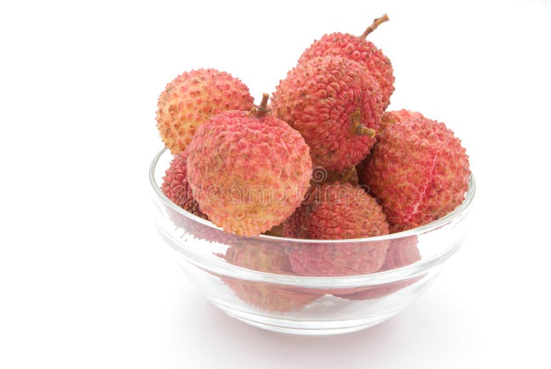Lichees stock image. Image of tropical, litchee, chinese - 25823285