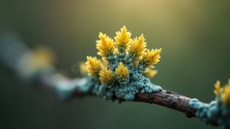 Epiphytic Lichen Stock Illustrations – 13 Epiphytic Lichen Stock ...