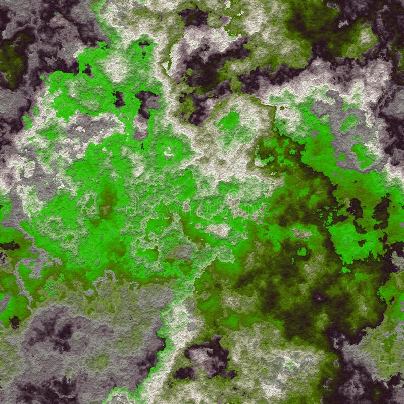 Lichen Old Rock Repeating Pattern Stock Illustration - Illustration of ...