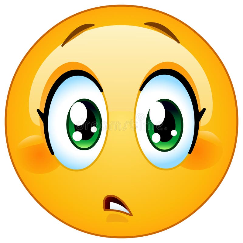 Verwarde emoticon vector illustratie. Illustration of avatar - 22051357