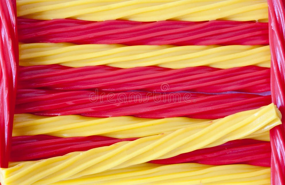 Licorice in a PICTURE FRAME PATTERN Stock Photo - Image of macro ...
