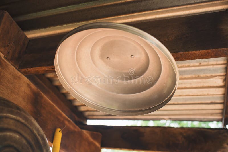 The lid of the aluminum stock image. Image of empty - 127780445