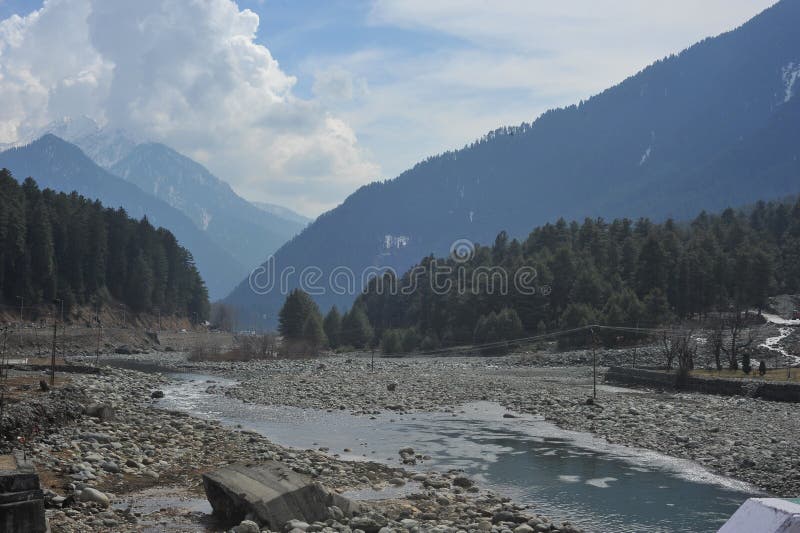 Lidder River stock photo. Image of landscape, environment - 232080518