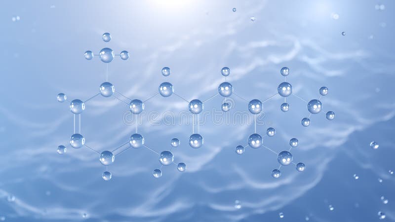 Lidocaine Molecular Structure, 3d Model Molecule, Lignocaine ...