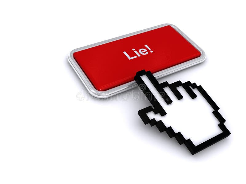 Lie Buttons Stock Illustrations – 59 Lie Buttons Stock Illustrations ...