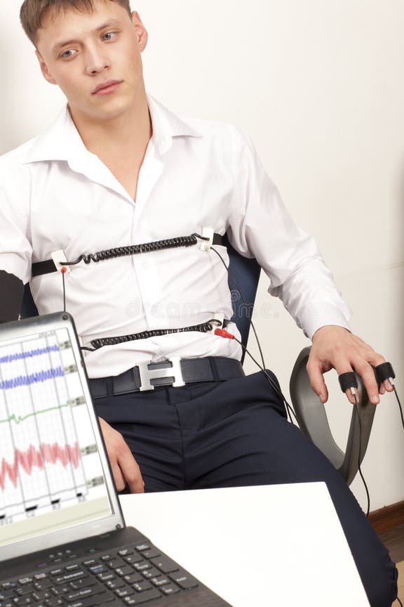 Lie Detector stock image. Image of questioning, checking - 45421127