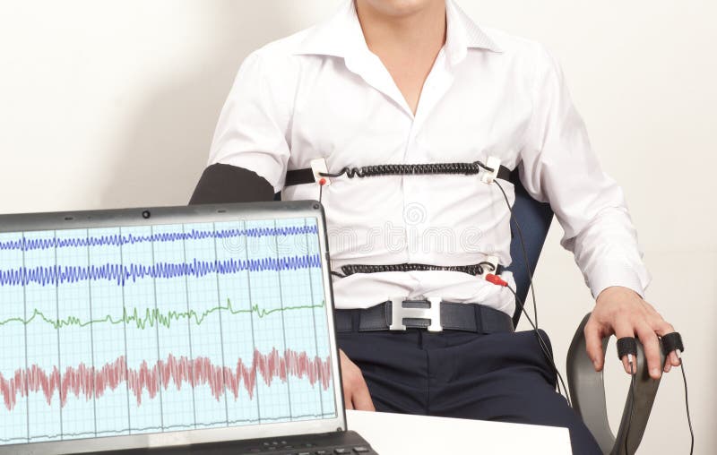 Lie Detector stock photo. Image of fact, checking, electrodes - 45543092