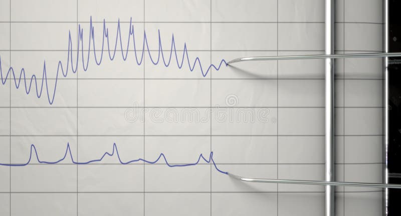 Lie Detector Test stock illustration. Illustration of chart - 101692512