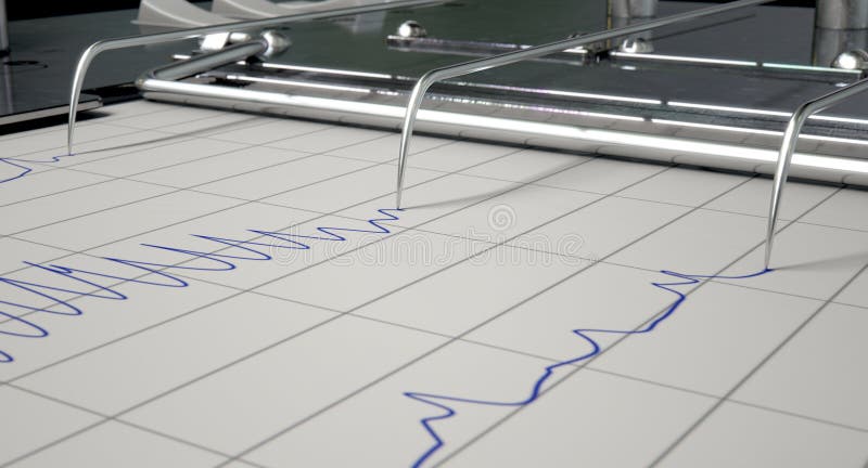 Lie Detector Test stock illustration. Illustration of analog - 101692600