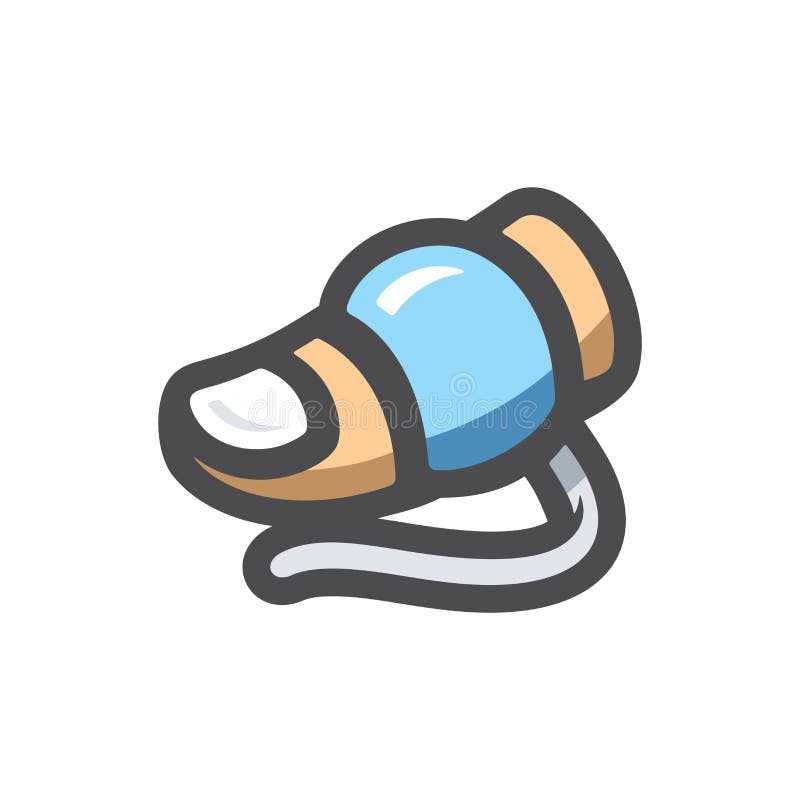 Lie Detector Test Finger with Sensor Vector Icon Cartoon Illustration ...