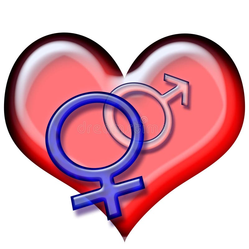 Liebes-Symbole 2 stock abbildung. Illustration von lieben - 2290347