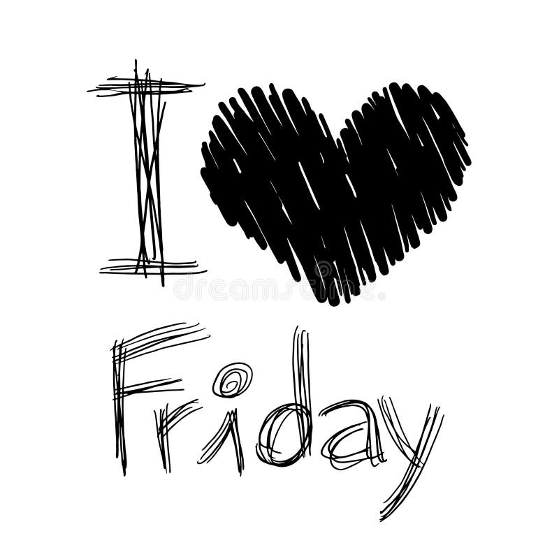 Freitag-Symbol vektor abbildung. Illustration von feiern - 73561301