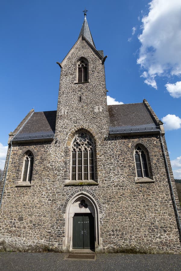 Liebfrauen Church Westerburg Germany Stock Image - Image of grass ...