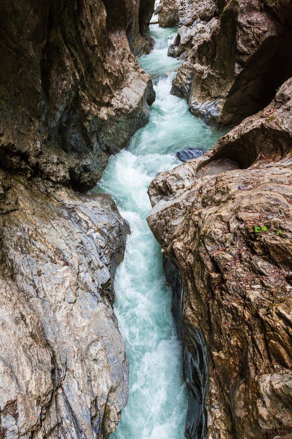 Liechtensteinklamm Gorge (Austria) Stock Photo - Image of rock, motion ...