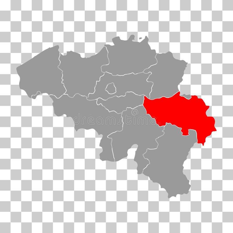 Liege of Belgium Map Symbol, Travel Web Flat Concept Icon Vector ...