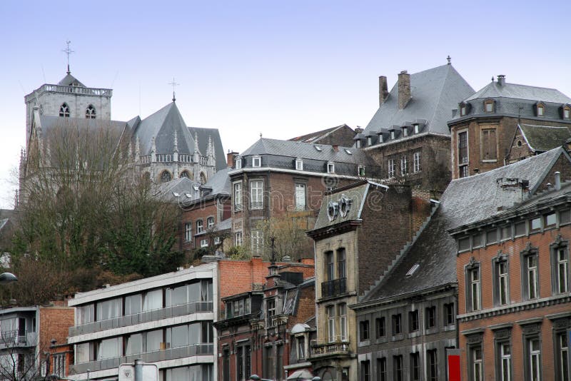 Liegi Vallonia Belgio fotografia stock. Immagine di struttura - 31034578