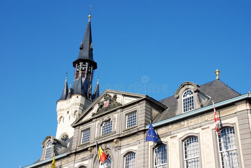Lier stock image. Image of antwerp, europe, facade, city - 12139171