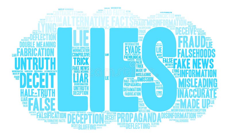 Lies Word Cloud Stock Illustrations – 289 Lies Word Cloud Stock ...