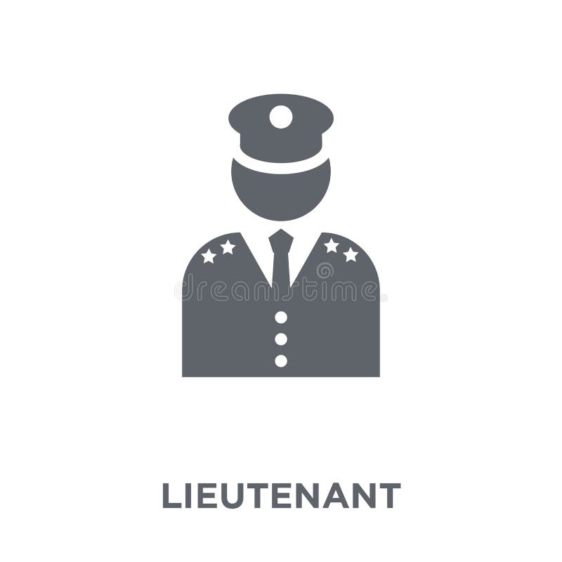 Lieutenant Icon from Army Collection. Stock Vector - Illustration of ...