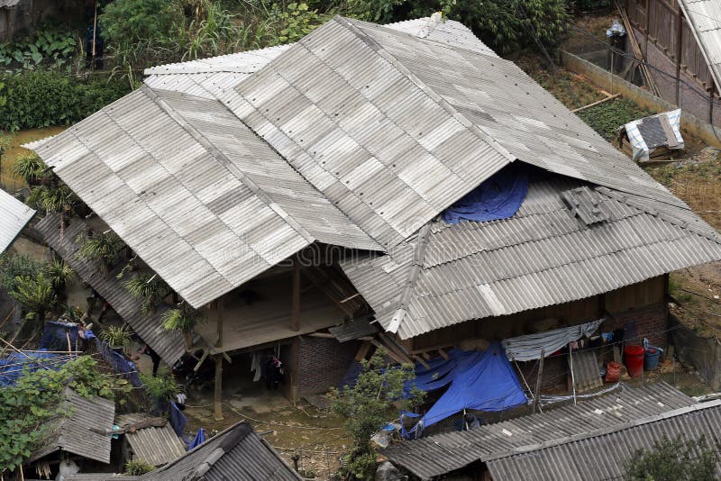 Daily life in Asia stock image. Image of fields, rural - 258100471