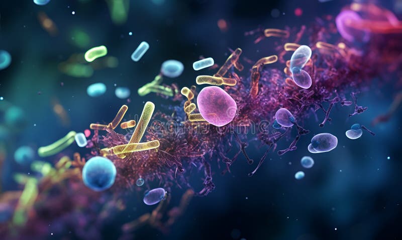 Life Bacteria Cells Microorganisms Microscopic Quantum World, Ai ...