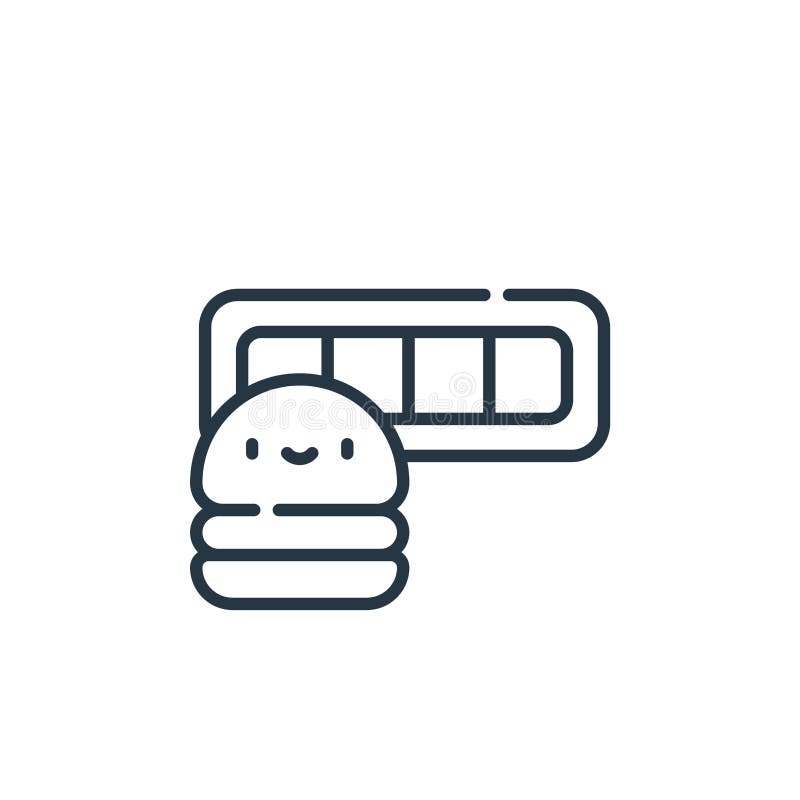 Life Bar Icon Vector from Videogame Elements Concept. Thin Line ...
