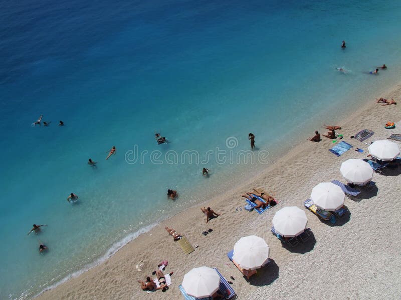 Life on the Beach stock photo. Image of people, bath, leisure - 1924478