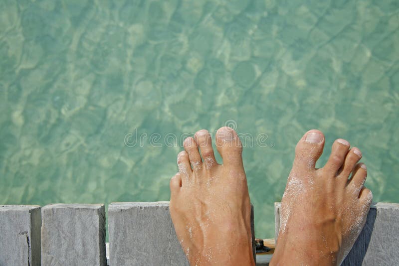 Life is a Beach (Feet) stock image. Image of resort, summer - 4933107