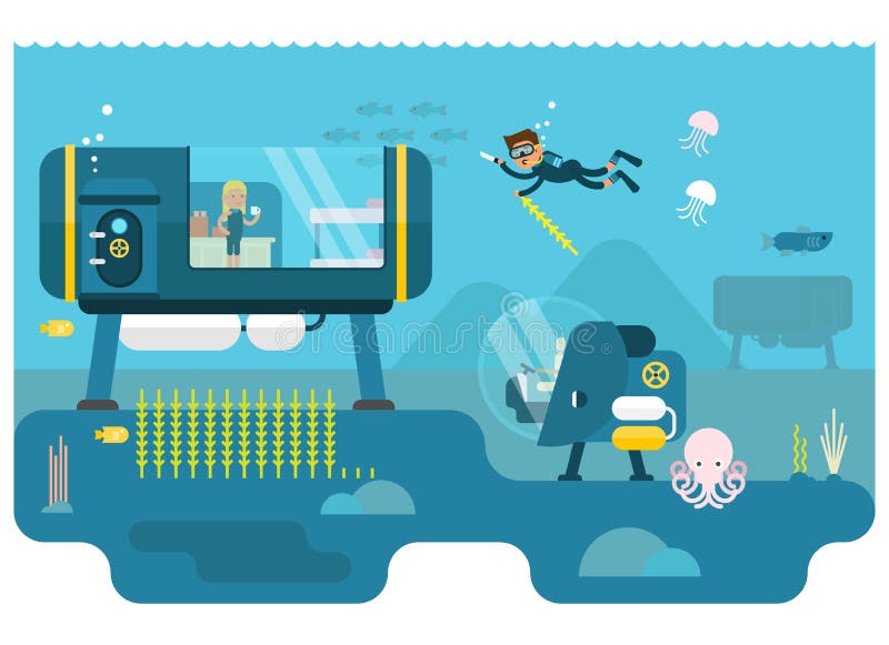 Life Below Water Black Icon. Corporate Social Responsibility Stock ...