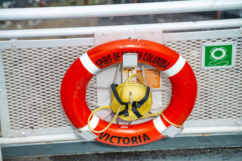 Life Belt on a ship editorial image. Image of rescue - 307751490