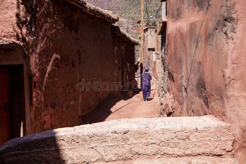 Berber Huts in the Sahara Desert. Stock Image - Image of farm, village ...