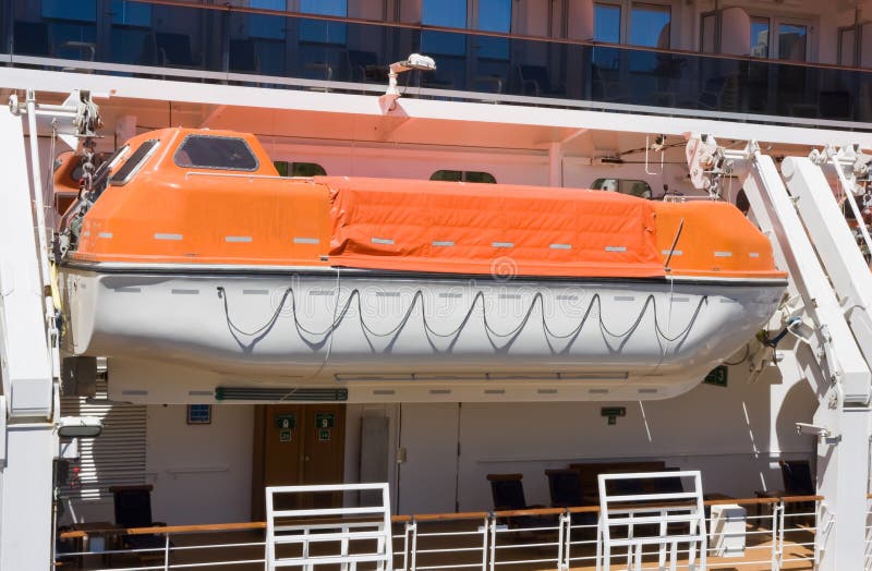 Life Boat stock photo. Image of railing, fence, doors - 13209326