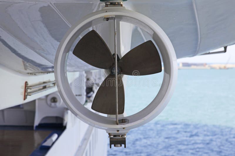 Life boat Propeller stock photo. Image of plastic, nautical - 49391562