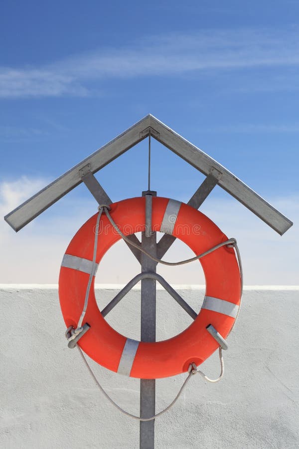Life buoy stock image. Image of white, secure, float - 18283591