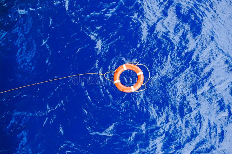 Rescue Lifeline Ring Lifebuoy Background Stock Photo - Image of helping ...