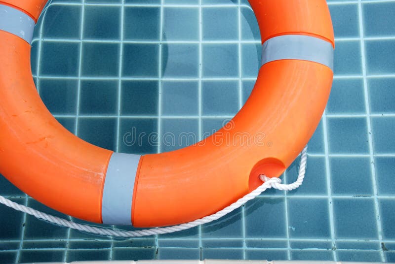 Life preserver floating stock photo. Image of lifebelt - 49490540