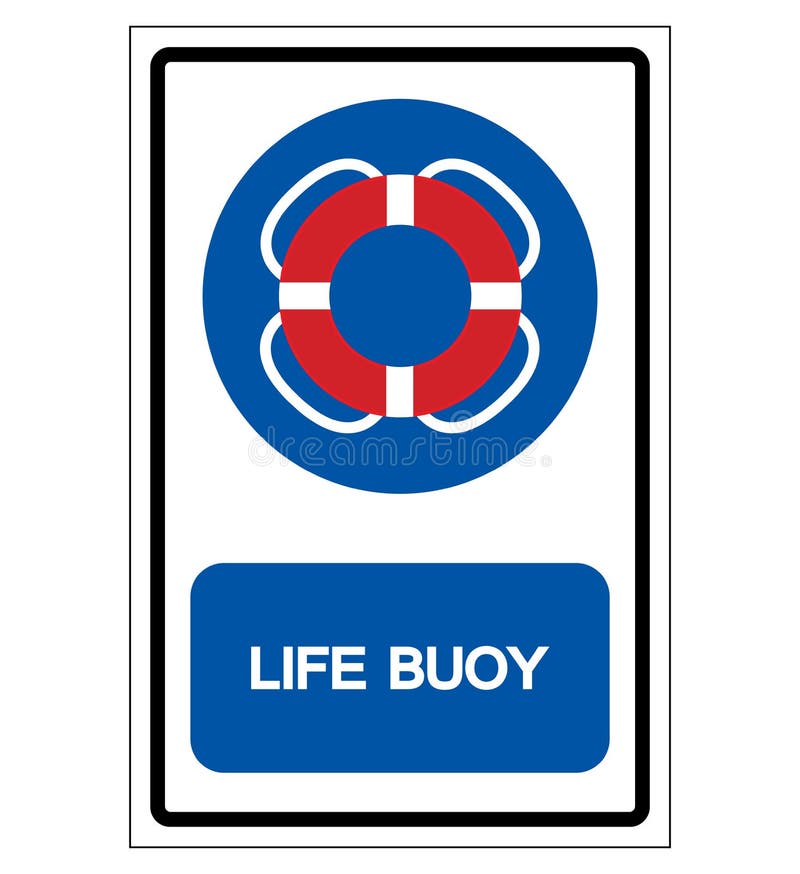 Life Buoy Symbol Sign, Vector Illustration, Isolate on White Background ...