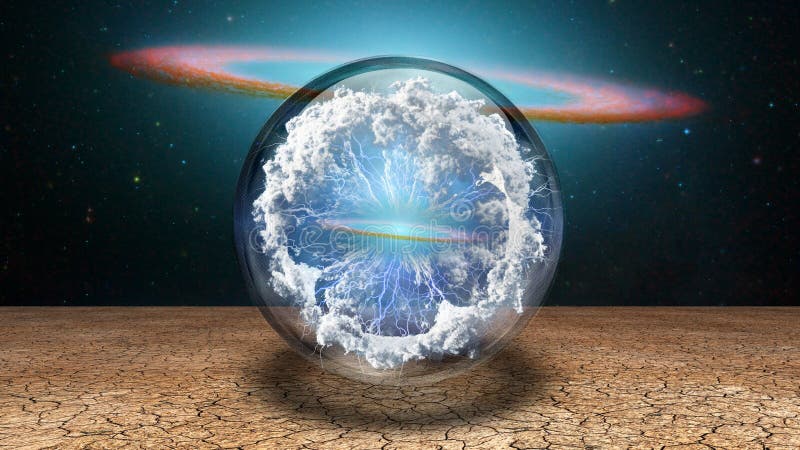 Life capsule stock illustration. Illustration of horizon - 193648736