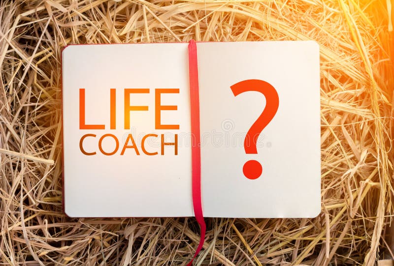 Life Coach Concept on Notebook Stock Image - Image of manuscript, messy ...