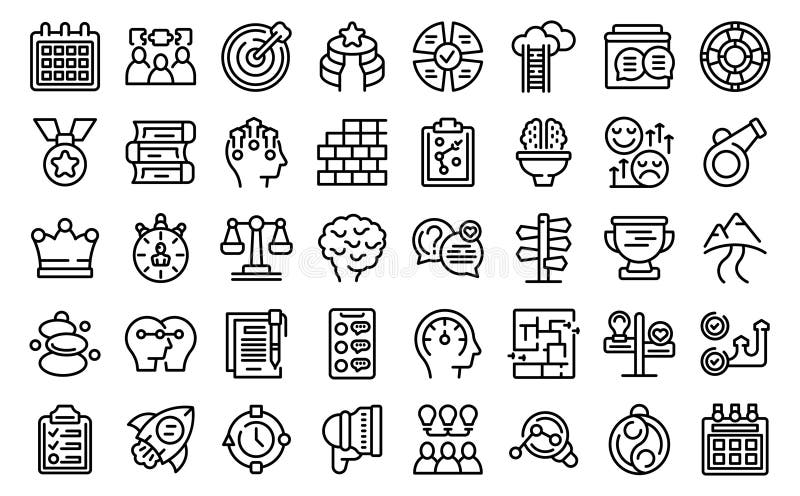 Life Coaching Icons Stock Illustrations – 209 Life Coaching Icons Stock ...