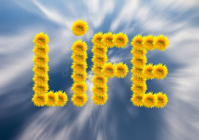 Life concept stock image. Image of cloudy, energy, colors - 3938463