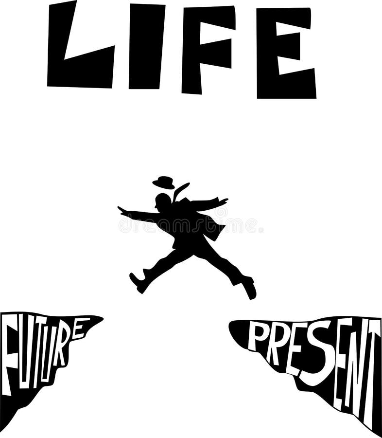 Life is a continue choice stock vector. Illustration of office - 144677179