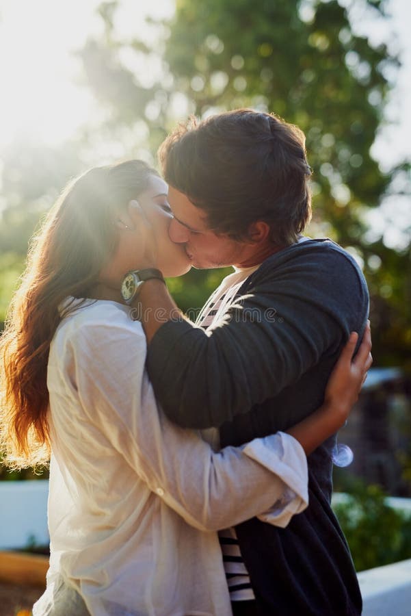 Life Couldnt Get Any Brighter. an Affectionate Young Couple Bonding ...